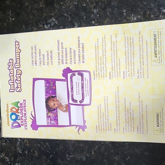 Nickelodeon | Bath, Skin & Hair | Nib Safety Bathtub Bumper New Dora ...